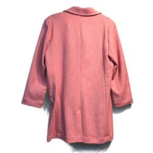 Sigrid Olsen | Jackets & Coats | Sigrid Olsen Pink Tweed Coat | Poshmark